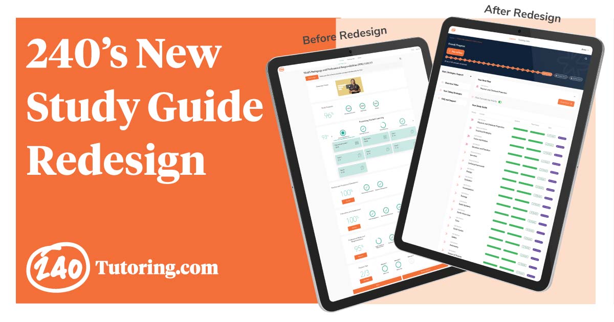 240’s Study Guide Redesign: What’s New